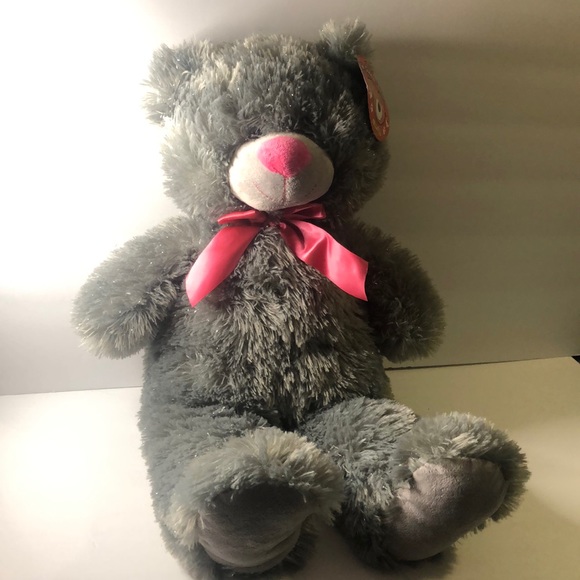 Toys | Kellytoy Cuddle Teddy Bear 24 Big Sparkle Pink | Poshmark